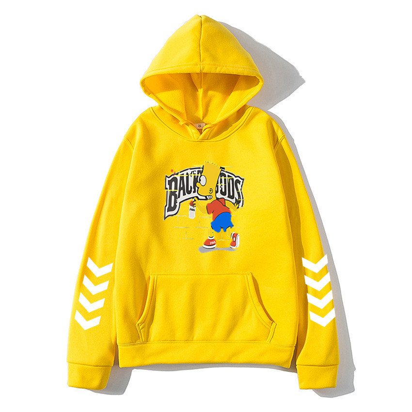 Backwoods Bart Simpson Cartoon Sweater Hoodie Pullover ...
