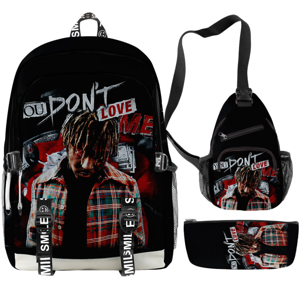 Juice Wrld Men's and Women's Cool Backpack Schoolbag - Aesthetichoodie.com