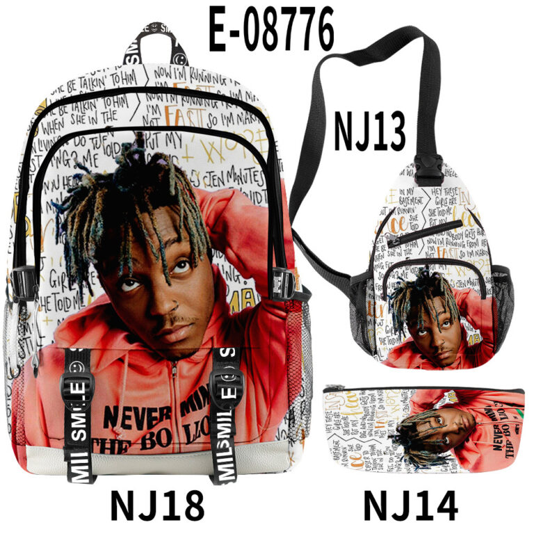Juice Wrld Men's and Women's Cool Backpack Schoolbag - Aesthetichoodie.com