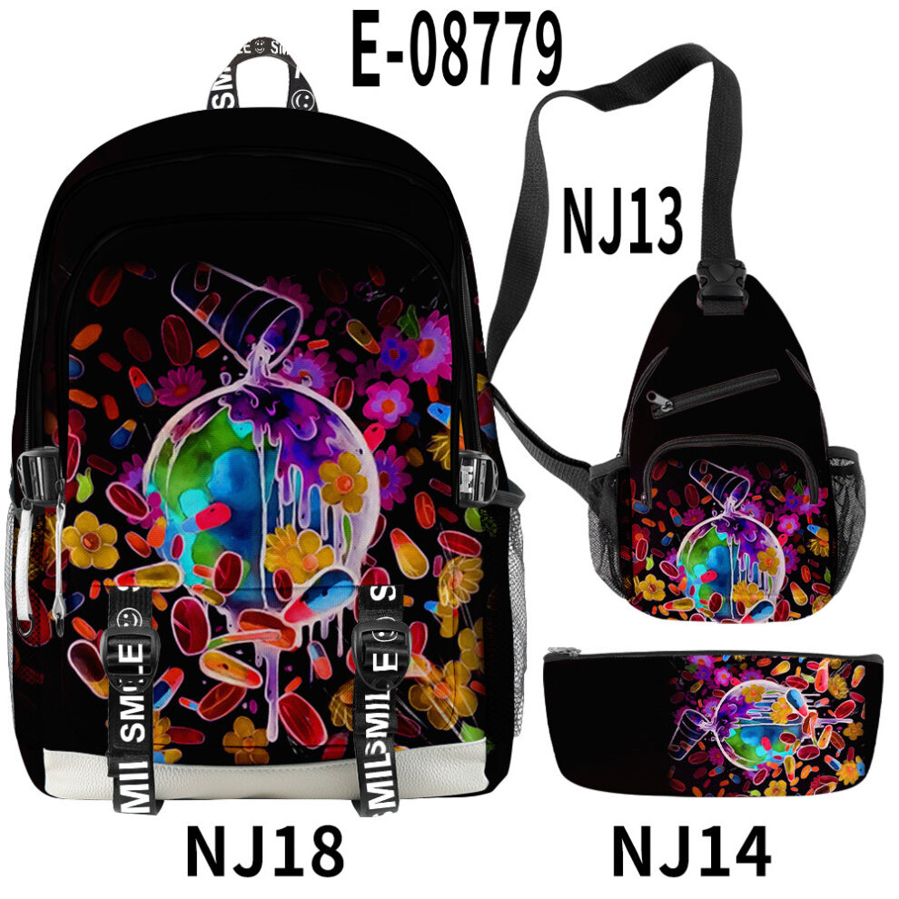 Juice Wrld Men's and Women's Cool Backpack Schoolbag - Aesthetichoodie.com