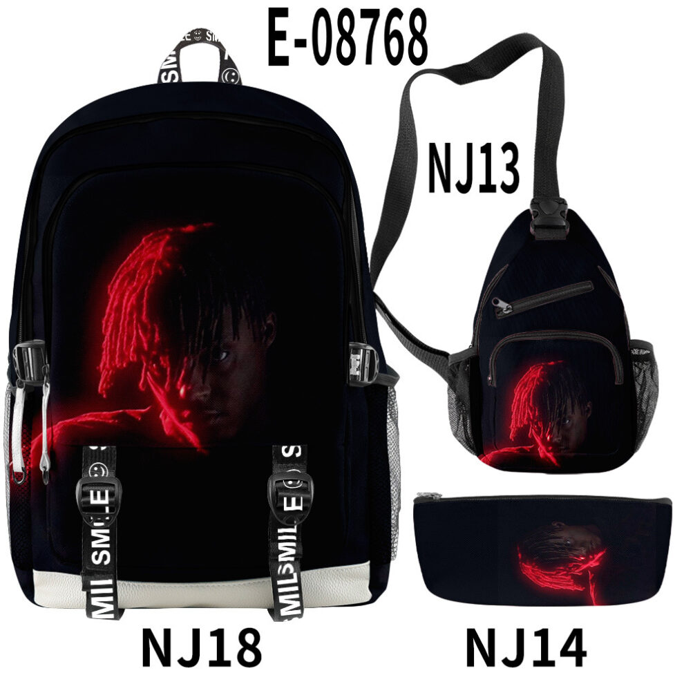 Juice Wrld Men's and Women's Cool Backpack Schoolbag - Aesthetichoodie.com
