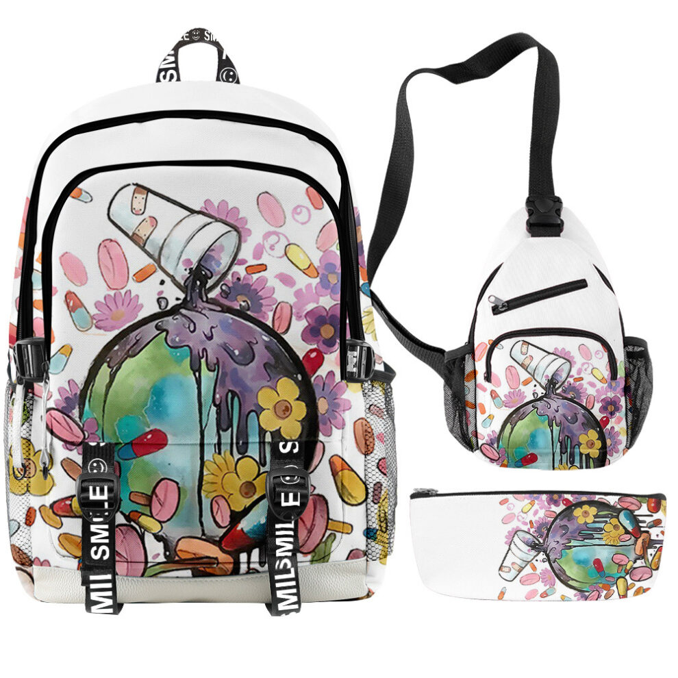 Juice Wrld Men's and Women's Cool Backpack Schoolbag - Aesthetichoodie.com