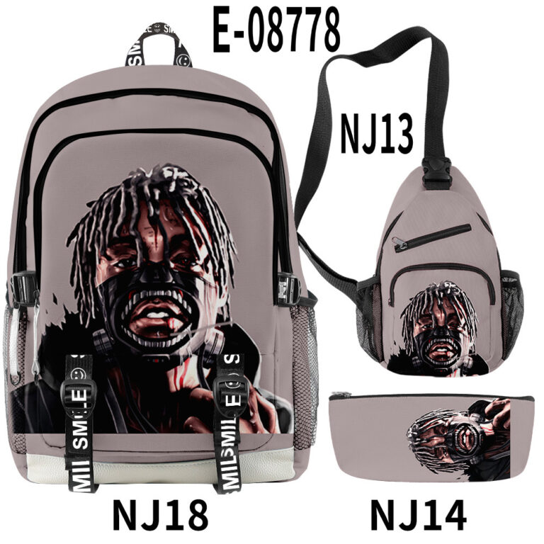 Juice Wrld Men's and Women's Cool Backpack Schoolbag - Aesthetichoodie.com