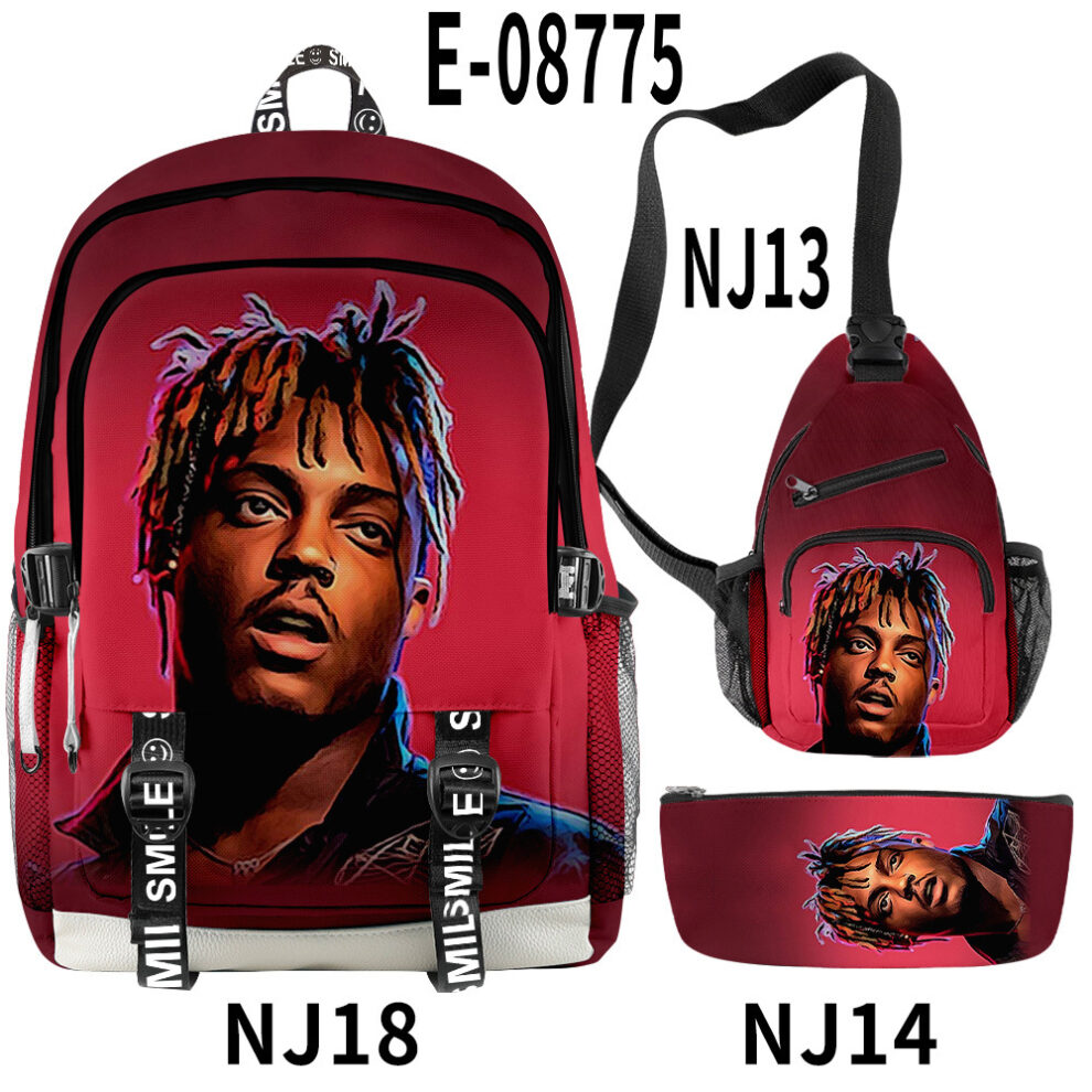 Juice Wrld Men's and Women's Cool Backpack Schoolbag - Aesthetichoodie.com