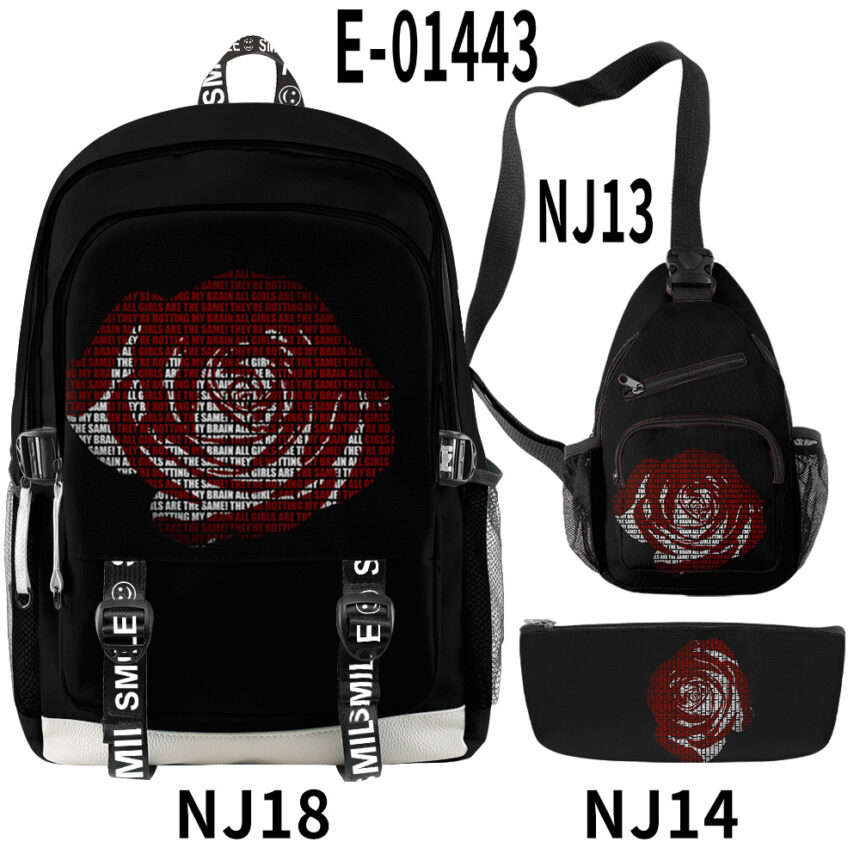 Juice Wrld Men's and Women's Cool Backpack Schoolbag - Aesthetic Hoodie